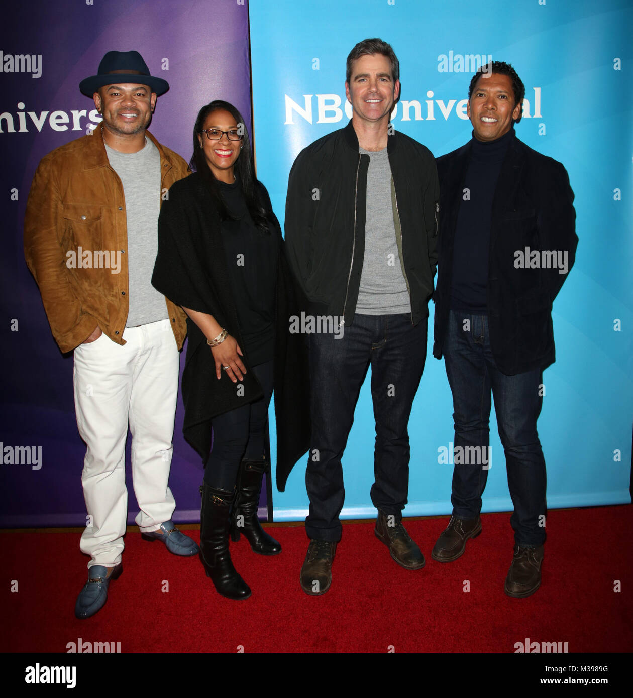 Celebrities attend 2018 NBC Universal TCA Winter Press Tour at the ...