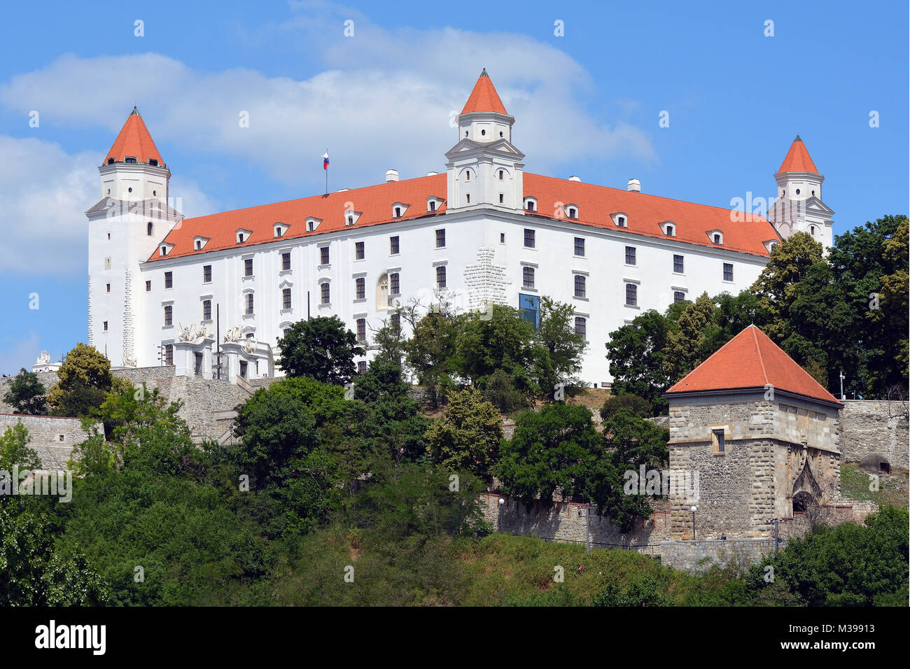 The castle in the Slovak capital Bratislava - Slovakia Stock Photo - Alamy