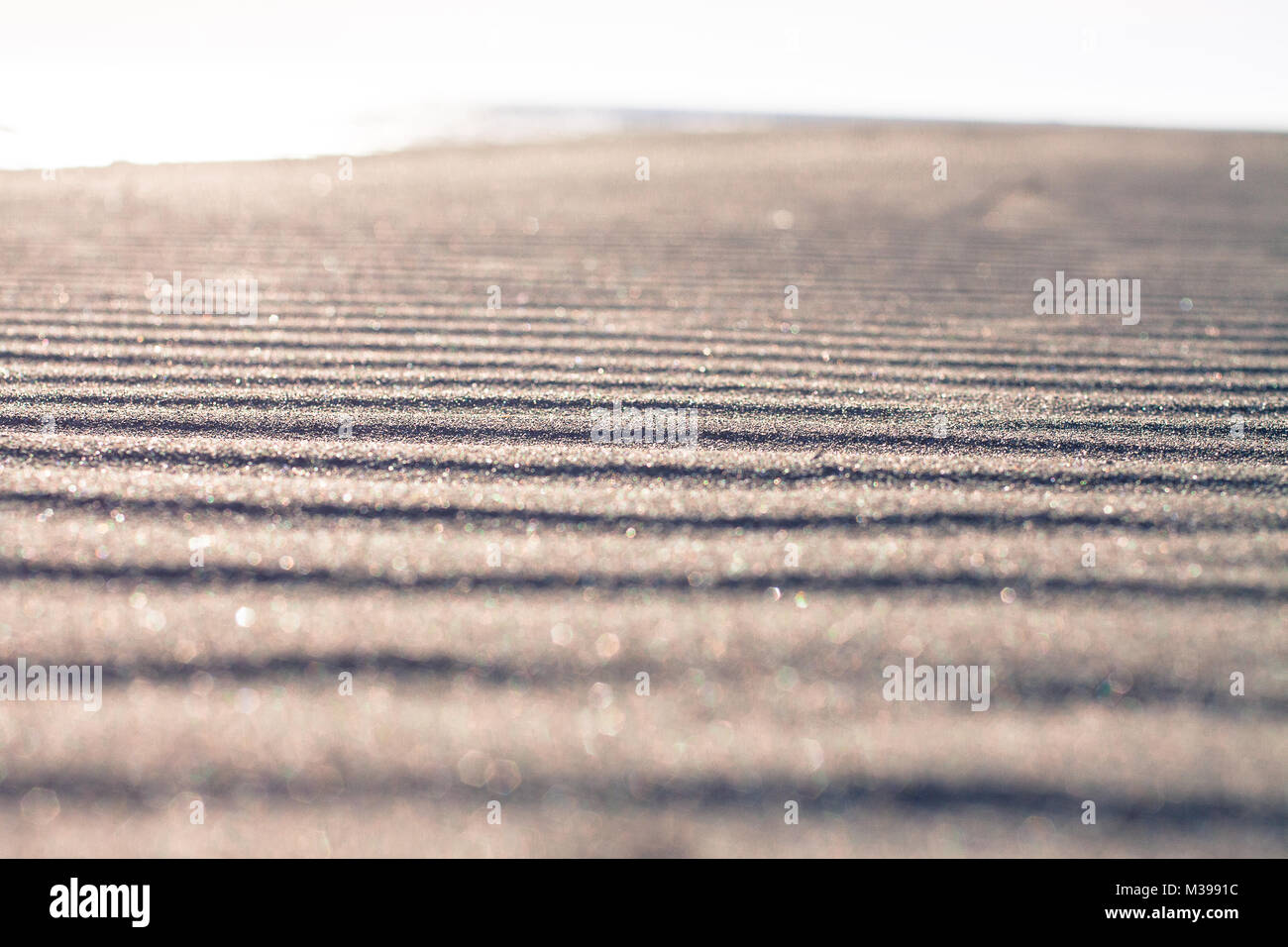 Waves of sand Stock Photo - Alamy
