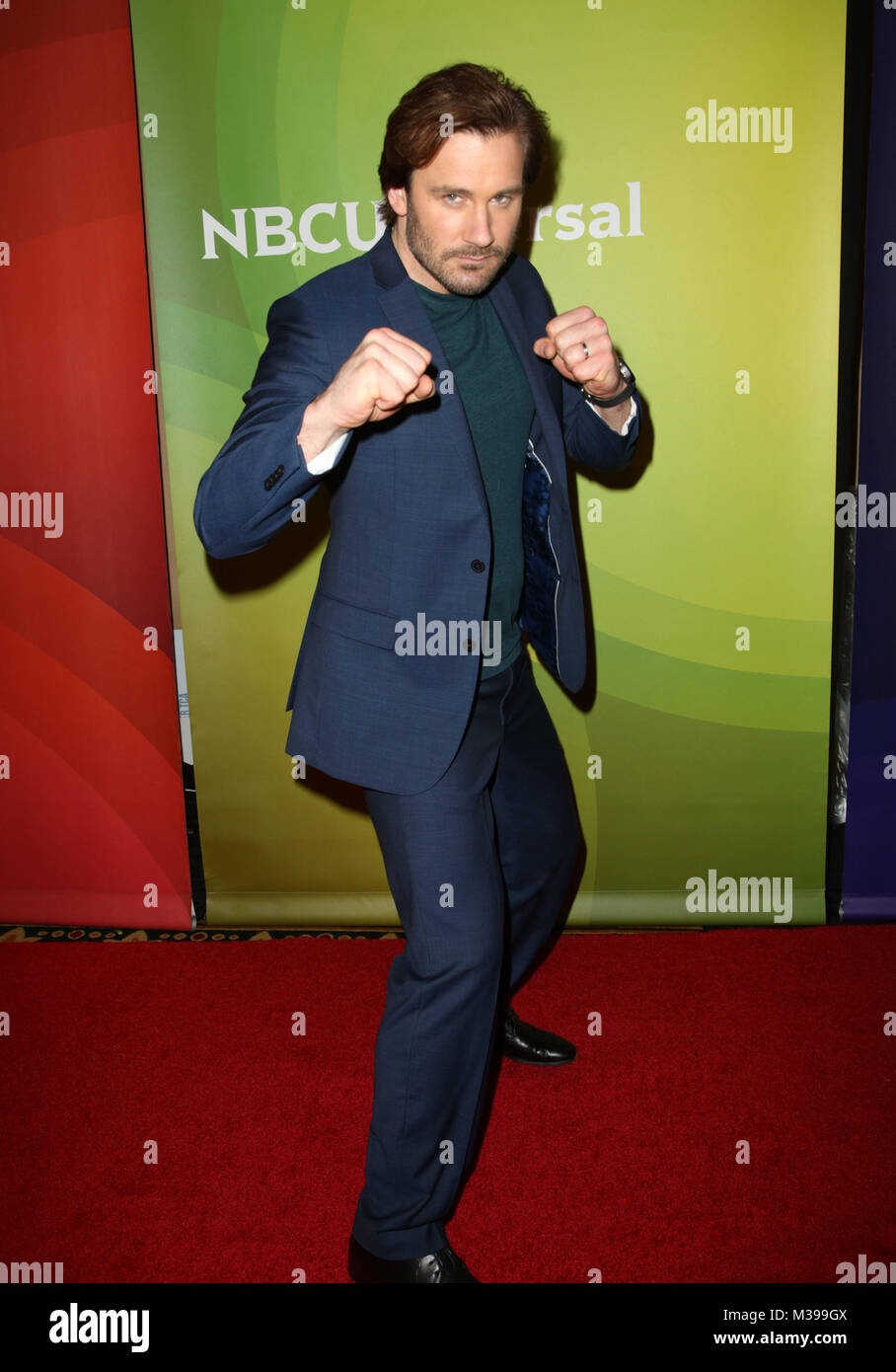 Celebrities attend 2018 NBC Universal TCA Winter Press Tour at the ...