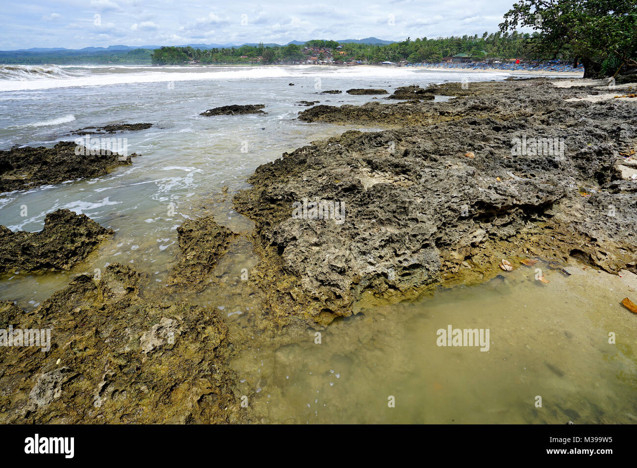 Pantai rancabuaya hi-res stock photography and images - Alamy