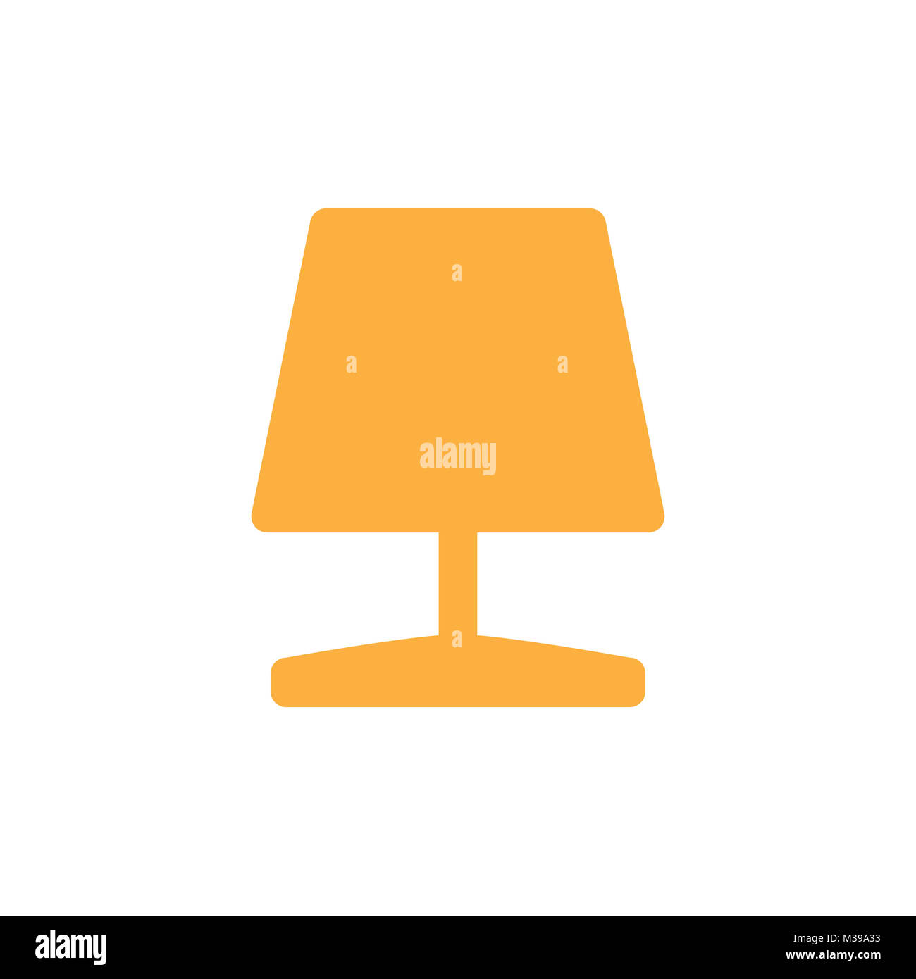 table lamp vector Stock Photo - Alamy