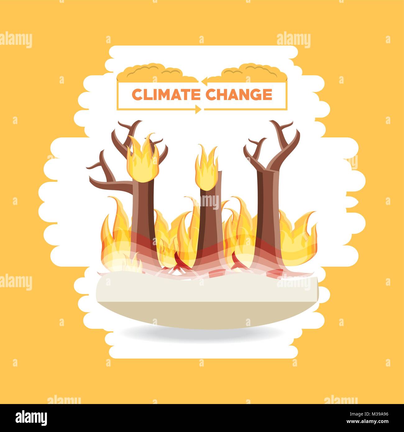 Climate change design Stock Vector Image & Art - Alamy