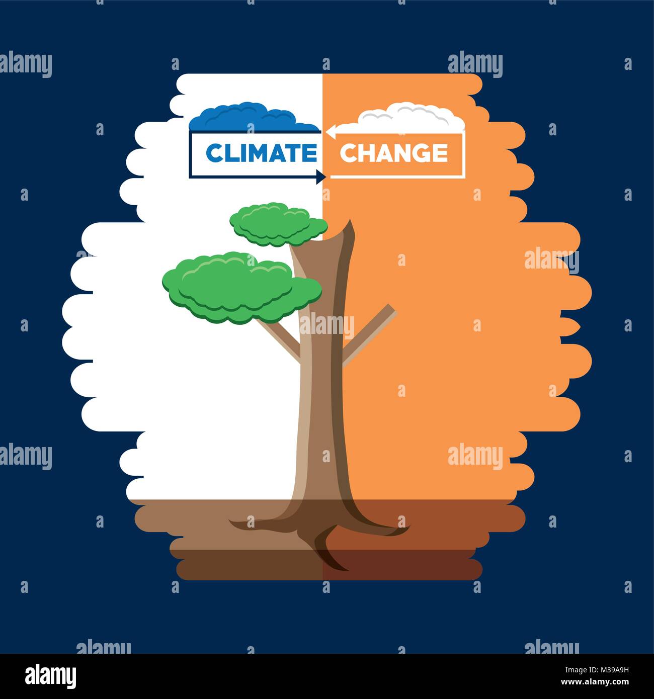 Climate change design Stock Vector Image & Art - Alamy