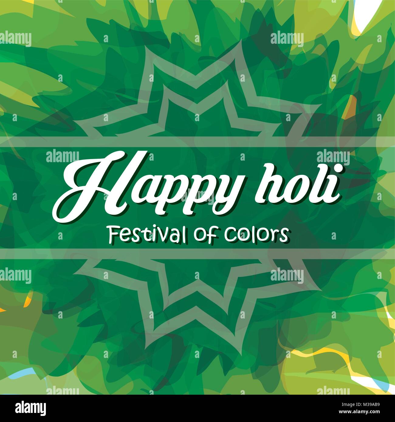 Happy holi design Stock Vector Image & Art - Alamy