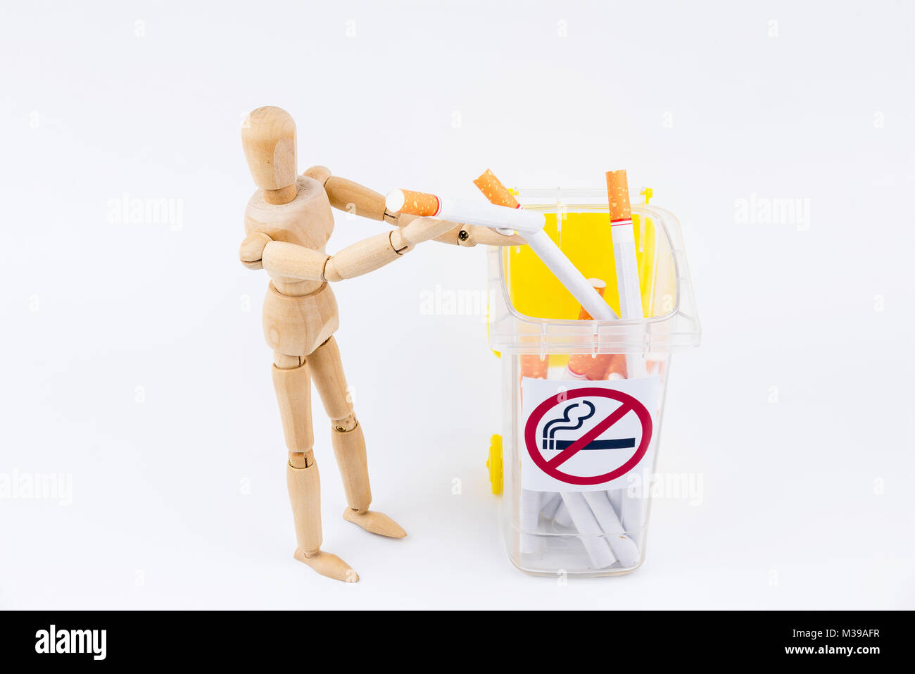 Cigarettes smoking prohibit sign hi-res stock photography and images ...