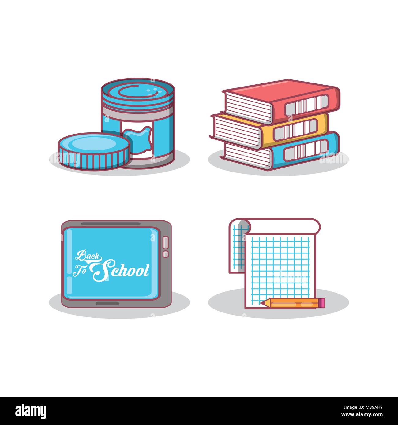 Back to school icon Stock Vector Image & Art - Alamy