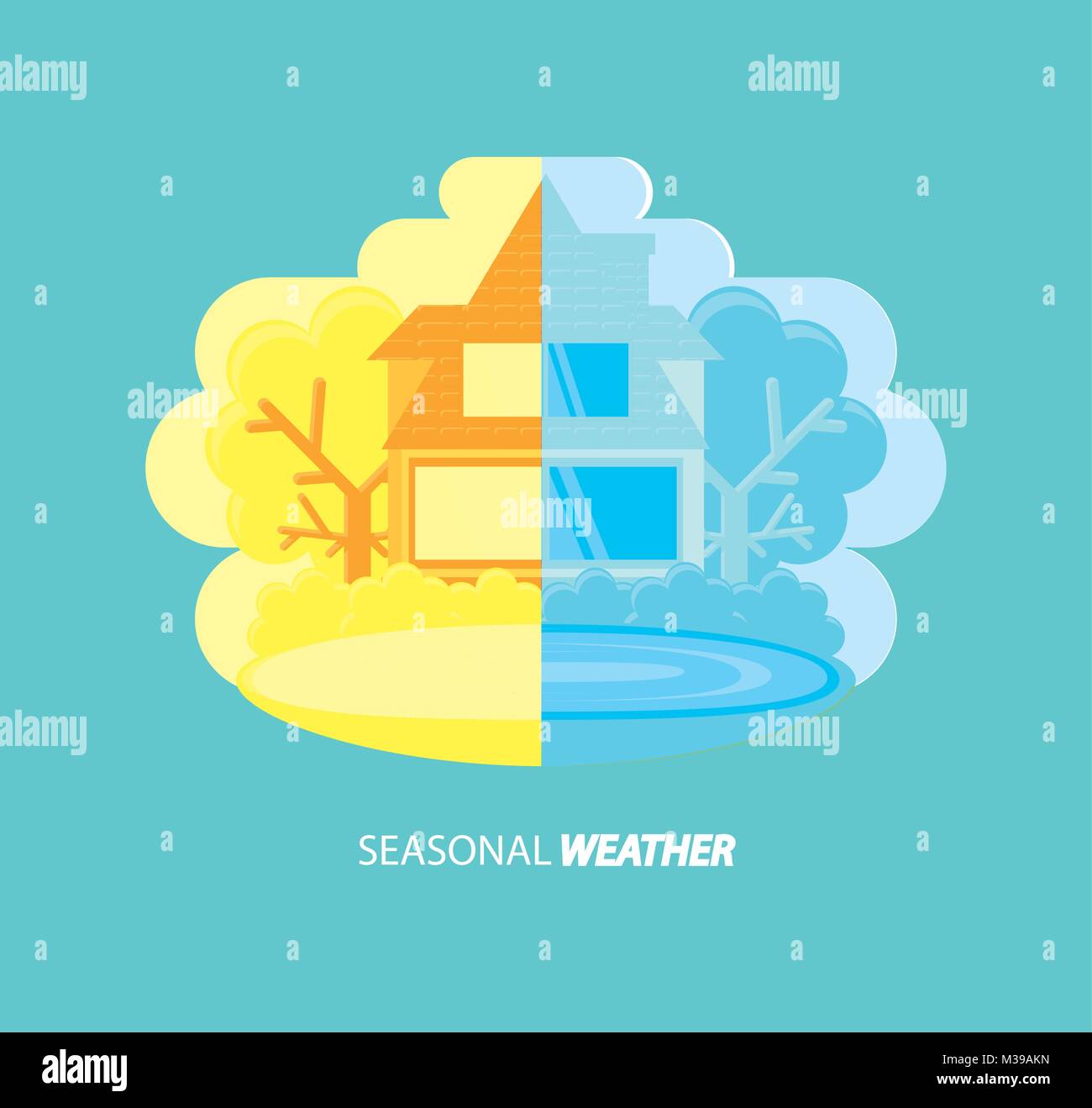 Seasonal weather design Stock Vector Image & Art - Alamy