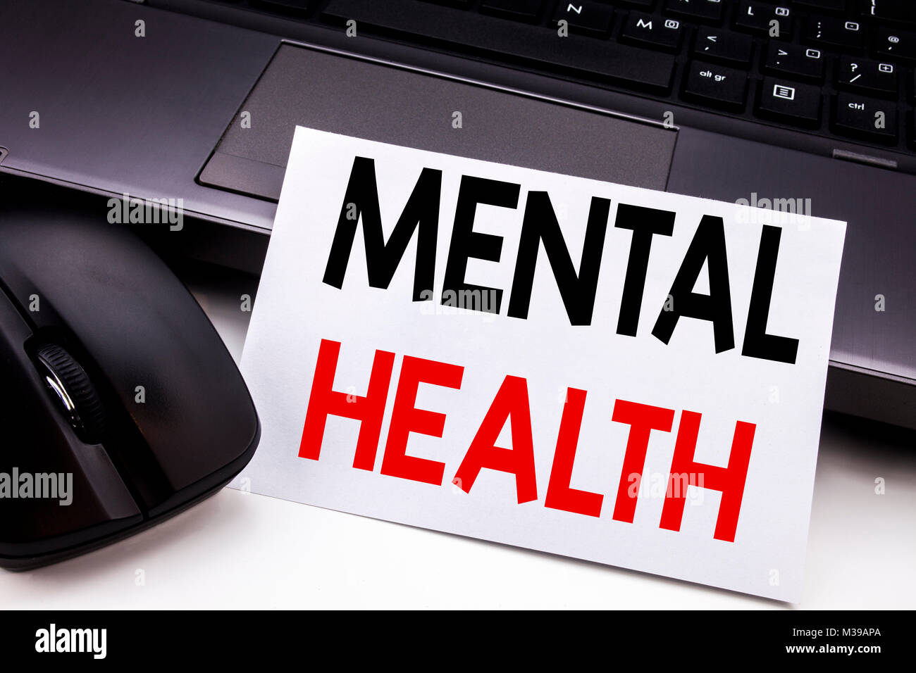 Conceptual hand writing text caption inspiration showing Mental Health ...