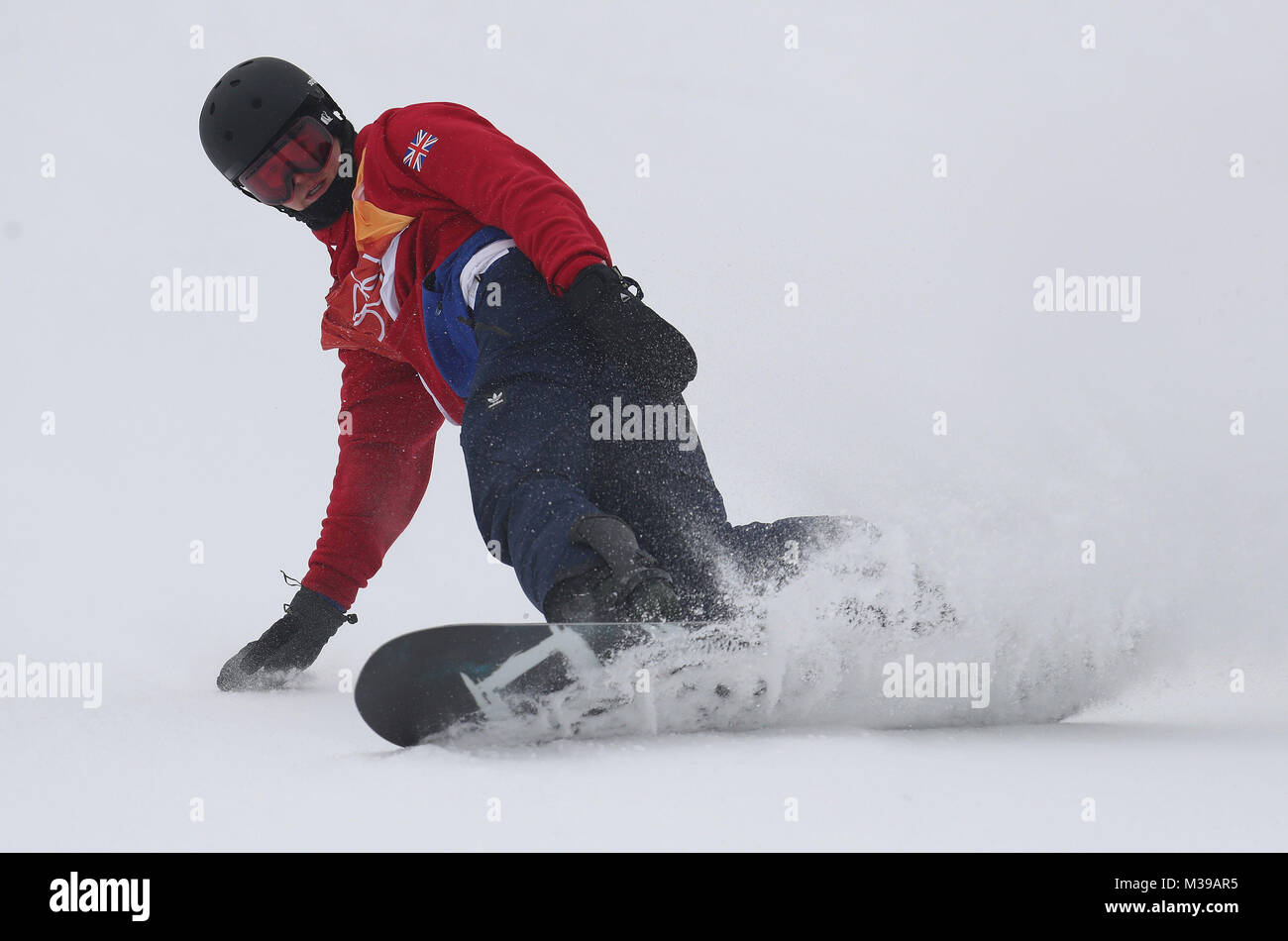 Great Britain's Jamie Nicholls in run 1 of qualification for Men's ...
