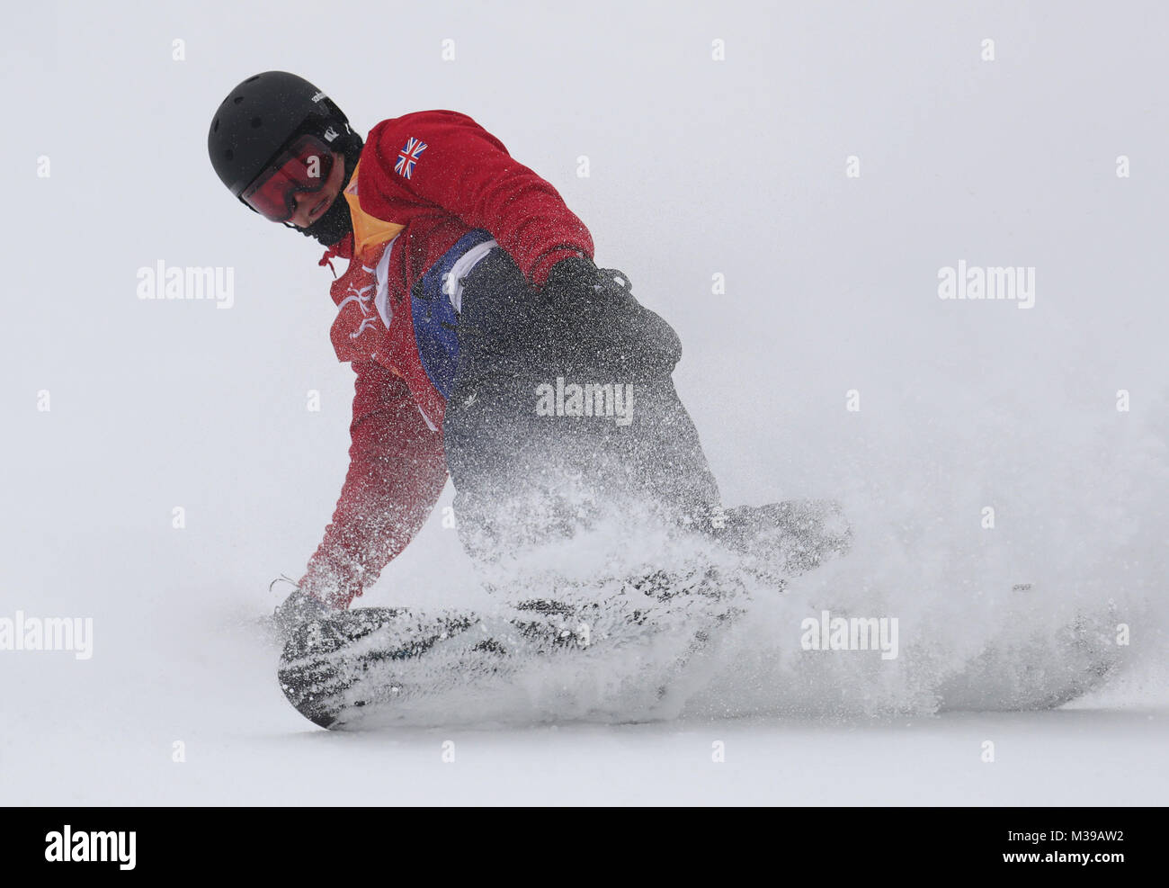 Great Britain's Jamie Nicholls in run 1 of qualification for Men's ...