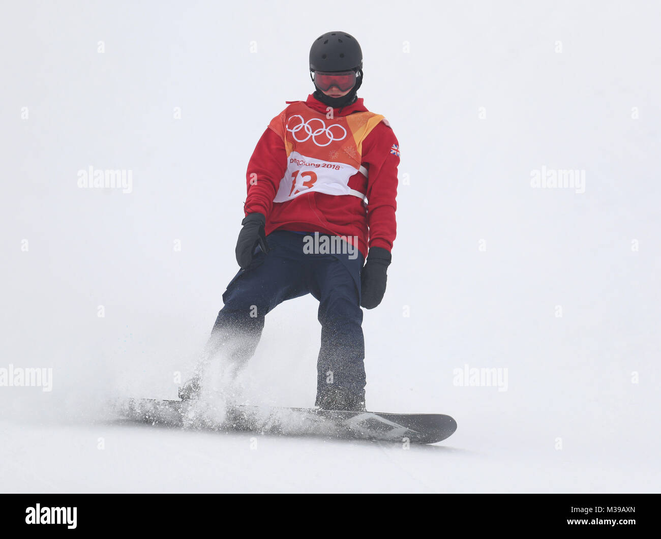 Great Britain's Jamie Nicholls in run 1 of qualification for Men's ...