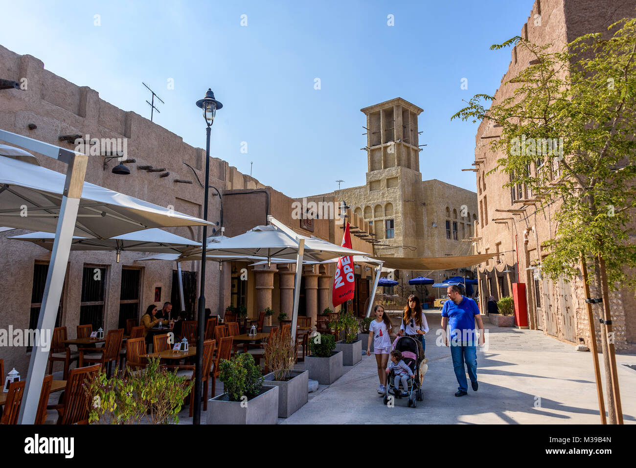 Al Seef of Dubai Stock Photo - Alamy