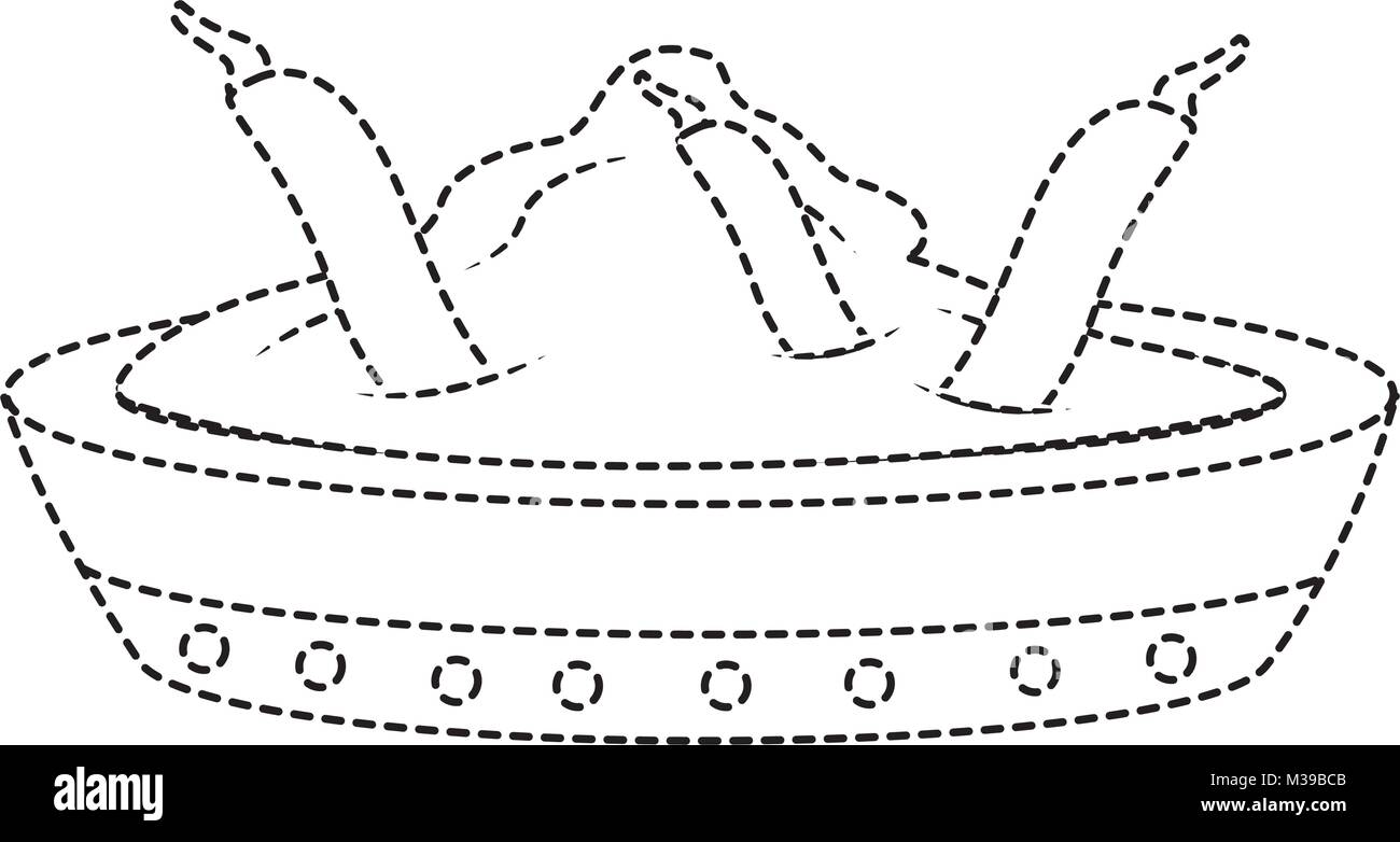 Chili clip art Black and White Stock Photos & Images - Alamy