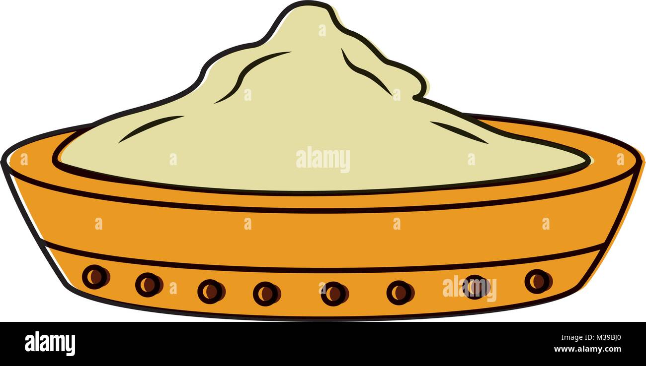 Rustic ceramic plate Stock Vector Images - Alamy