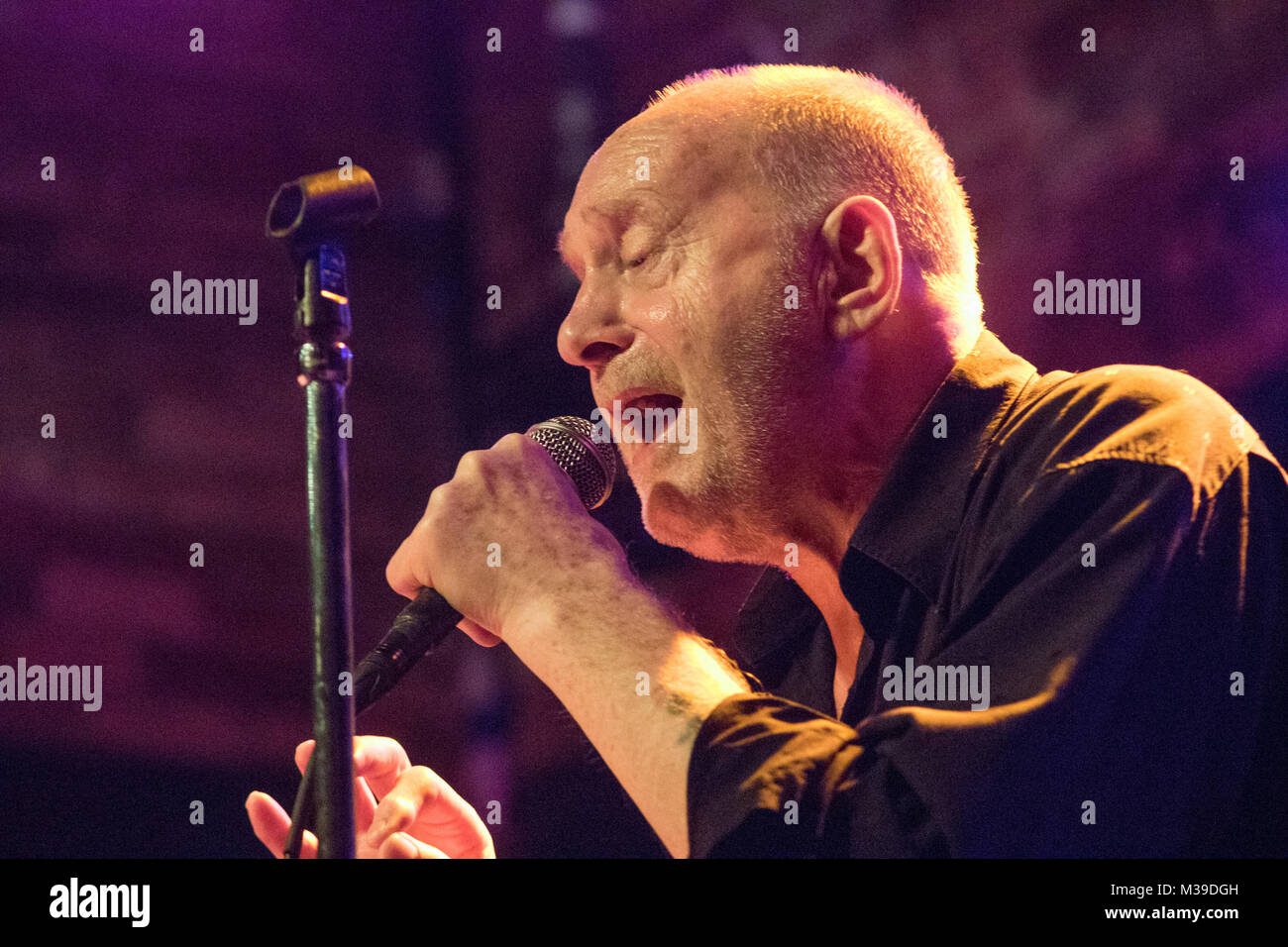 Roger Chapman performing at a warm up gig ahead of his Arena Tour at ...