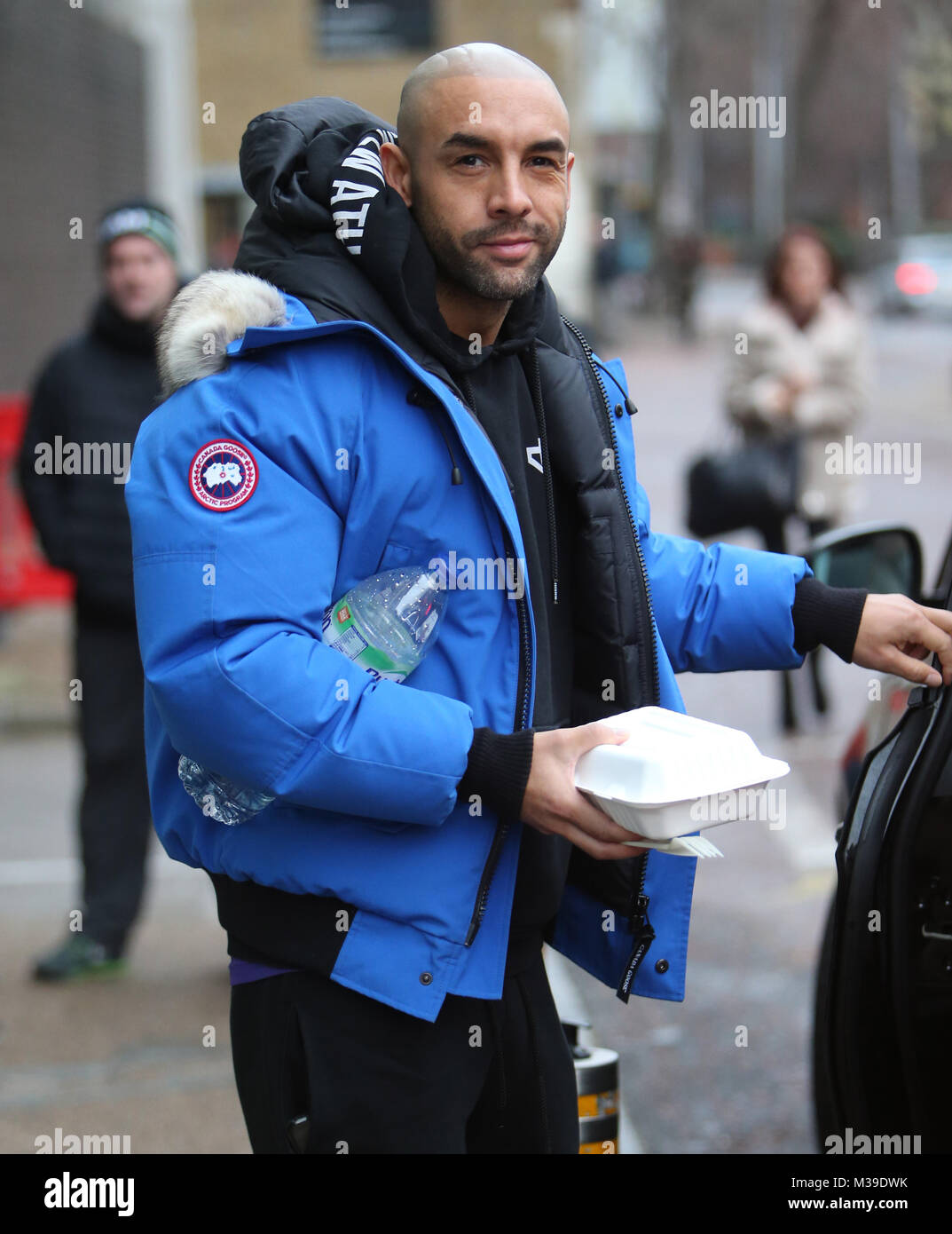 Alex Beresford outside ITV Studios Featuring: Alex Beresford Where ...