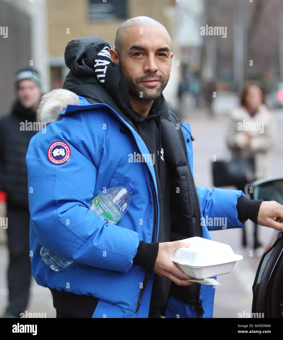 Alex Beresford outside ITV Studios Featuring: Alex Beresford Where ...