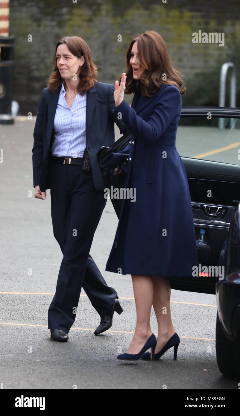 The Duchess of Cambridge visits the Reach Academy Feltham, a school ...