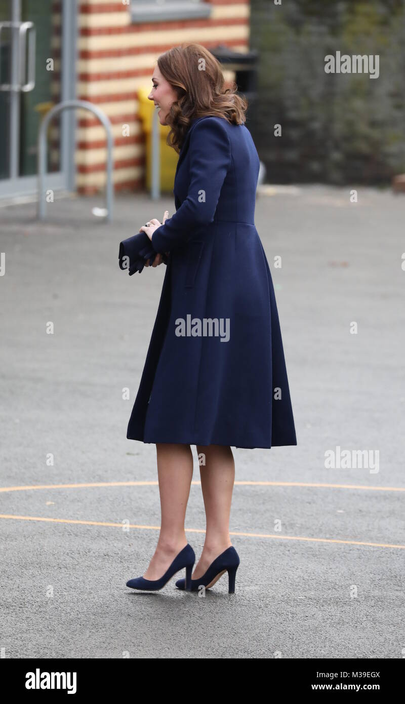 The Duchess of Cambridge visits the Reach Academy Feltham, a school ...