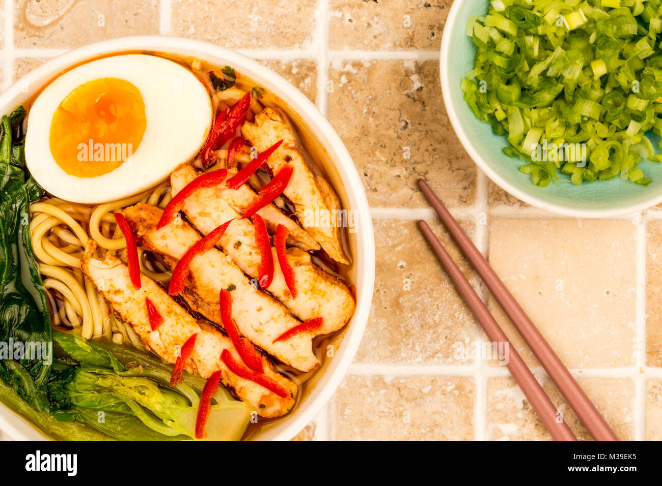 Chilli Chicken Ramen High Resolution Stock Photography and Images - Alamy