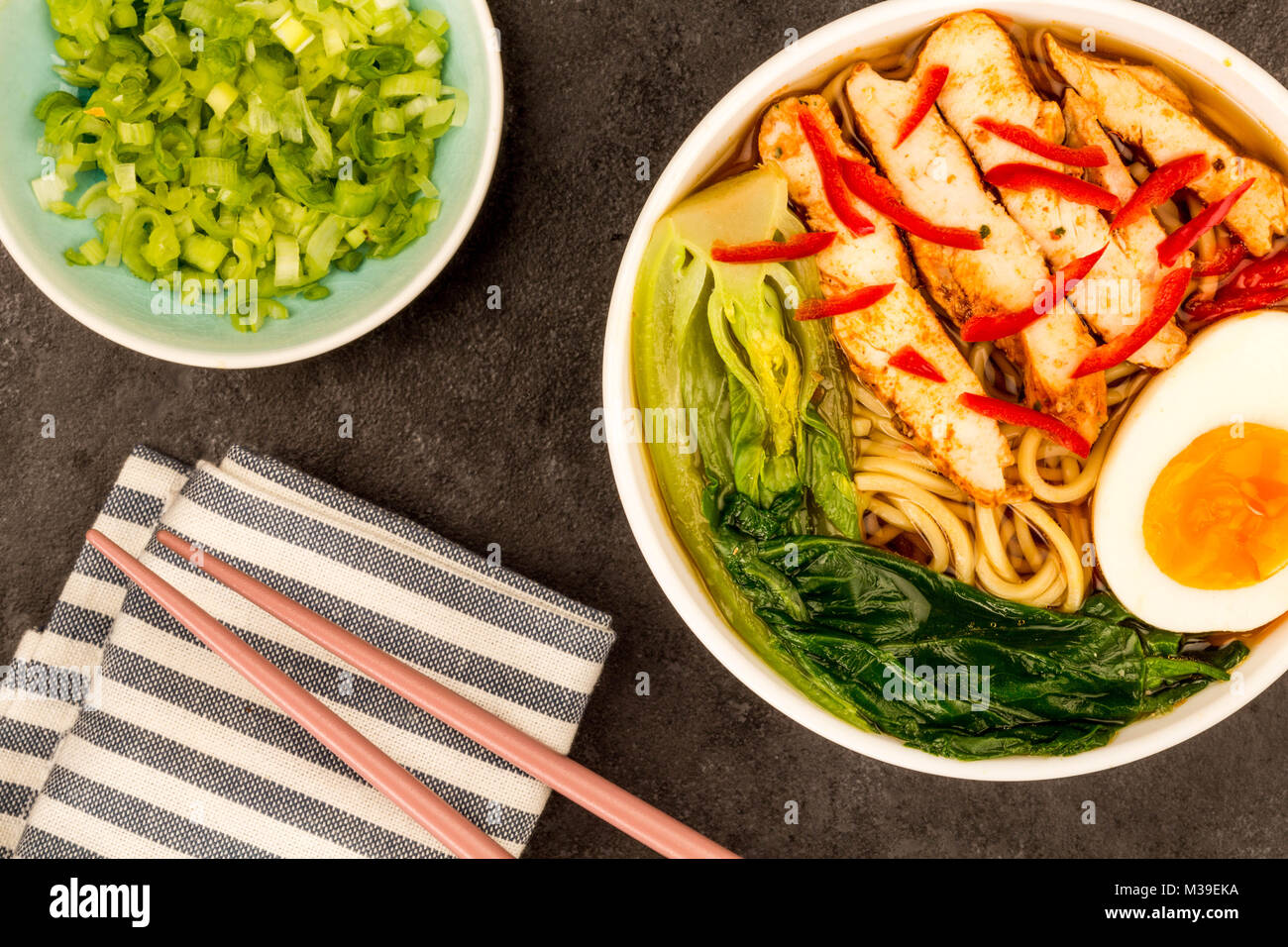 Chilli chicken ramen hi-res stock photography and images - Alamy