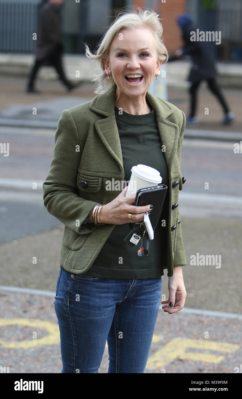 Lisa Maxwell outside ITV Studios Featuring: Lisa Maxwell Where: London ...