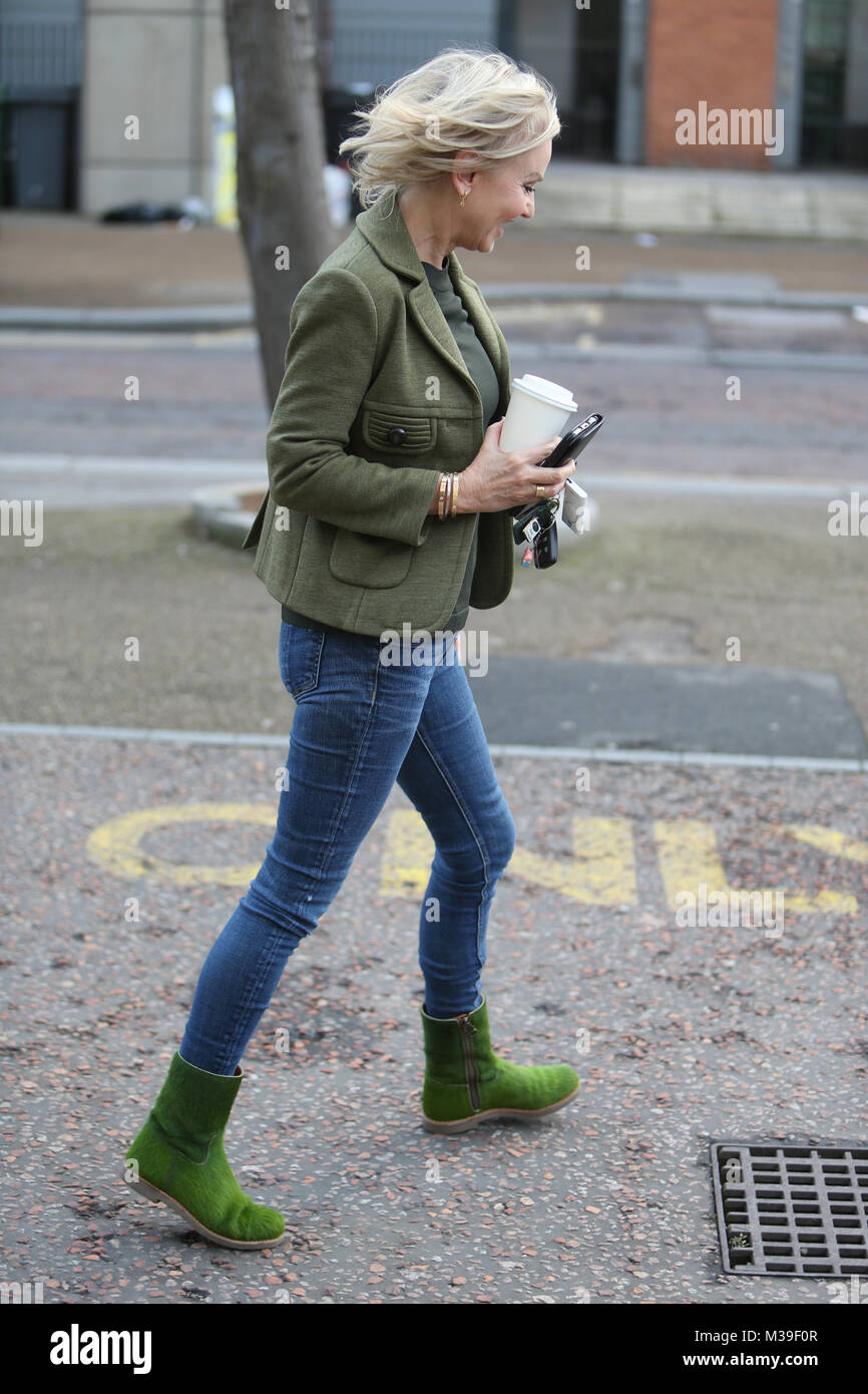 Lisa Maxwell outside ITV Studios Featuring: Lisa Maxwell Where: London ...