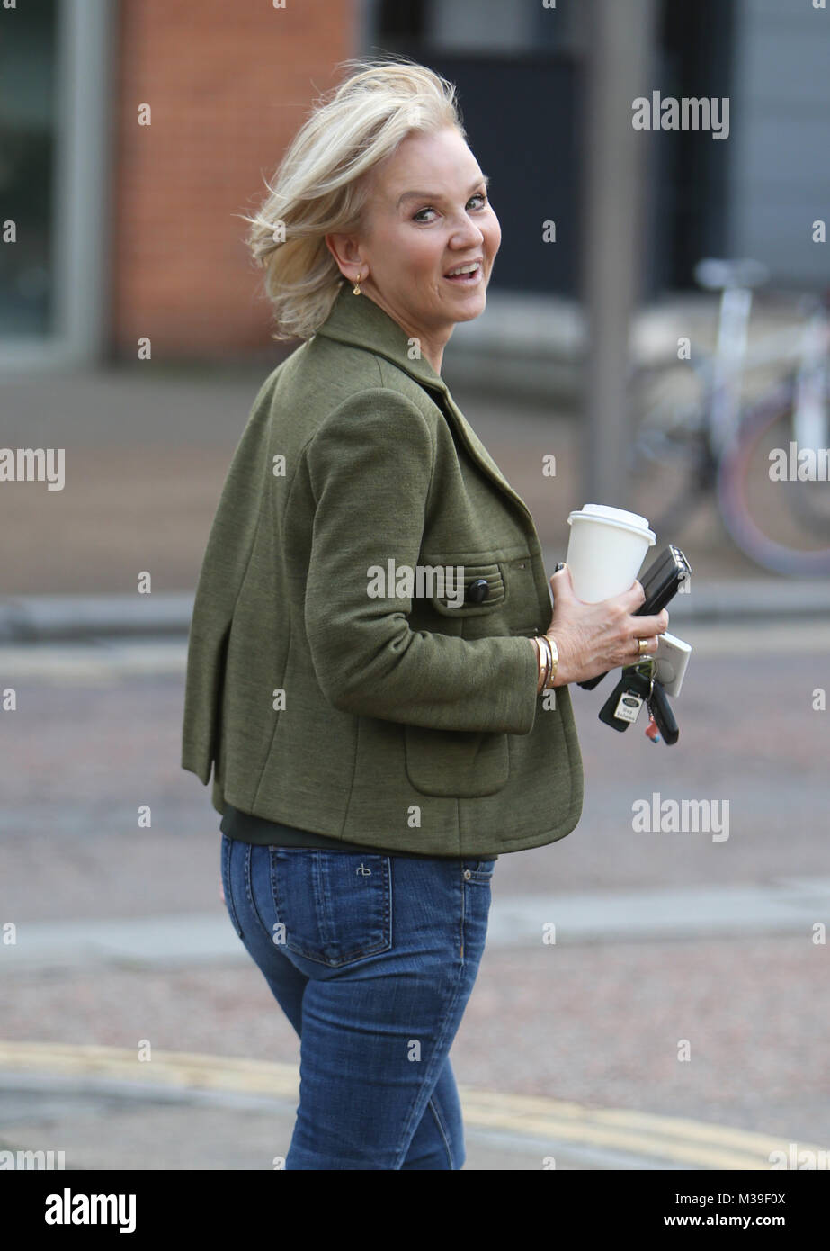 Lisa Maxwell outside ITV Studios Featuring: Lisa Maxwell Where: London ...