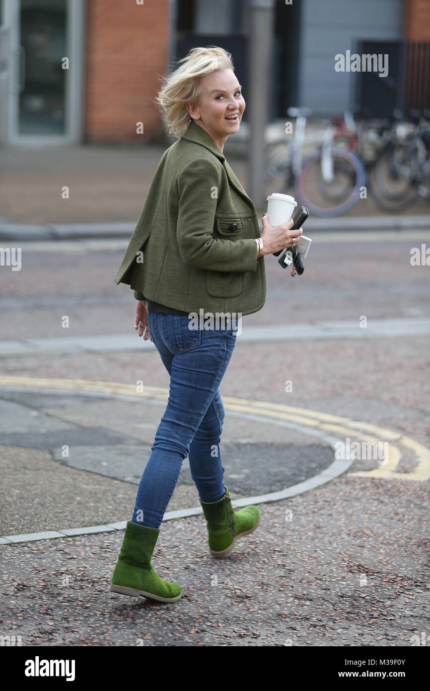 Lisa Maxwell outside ITV Studios Featuring: Lisa Maxwell Where: London ...
