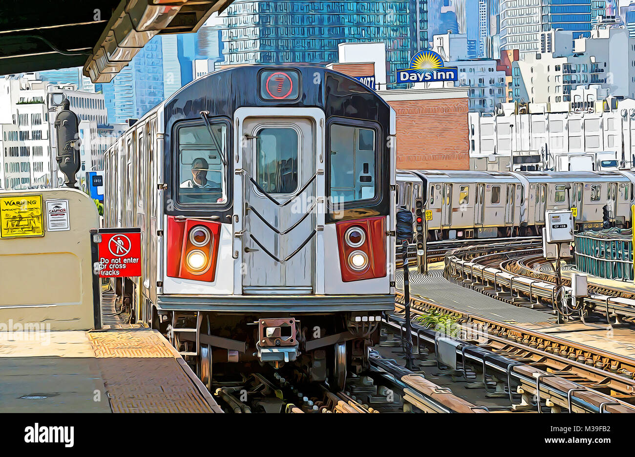 Bayside R142a 7 Train