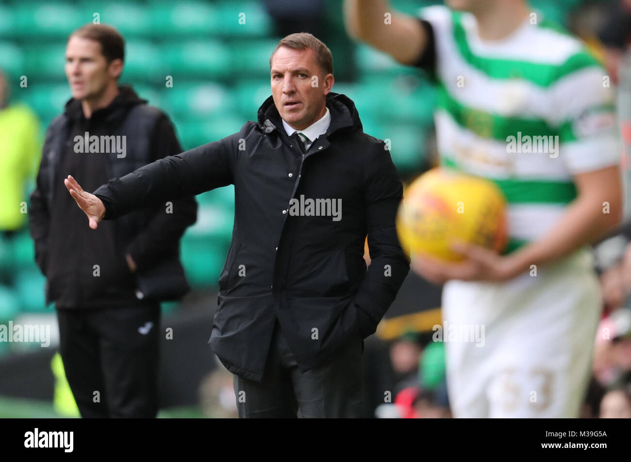 Celtic manager Brendan Rodgers during the William Hill Scottish Cup ...