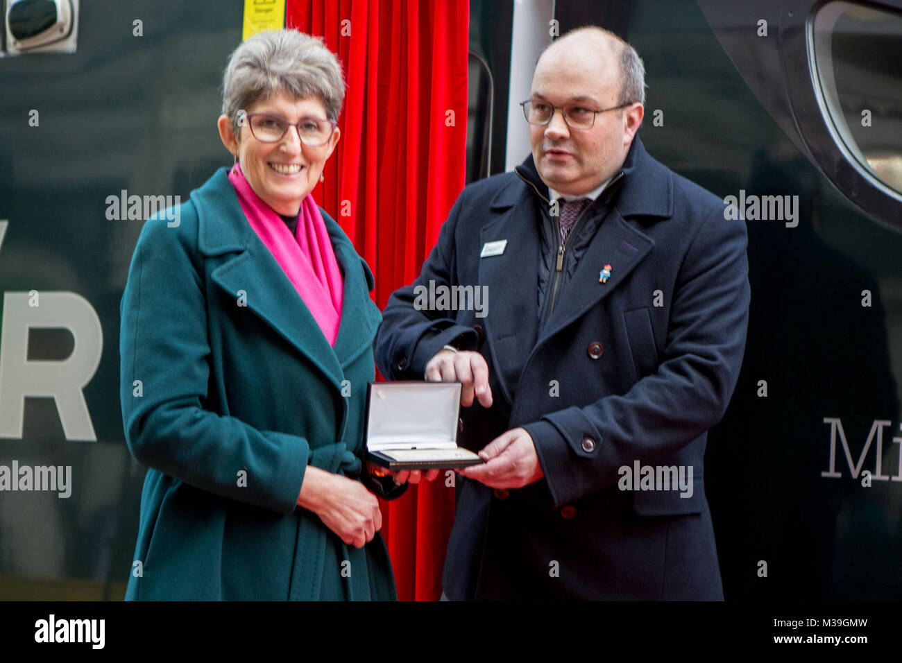 Great Western Railway (GWR) names one of the first of it's new ...