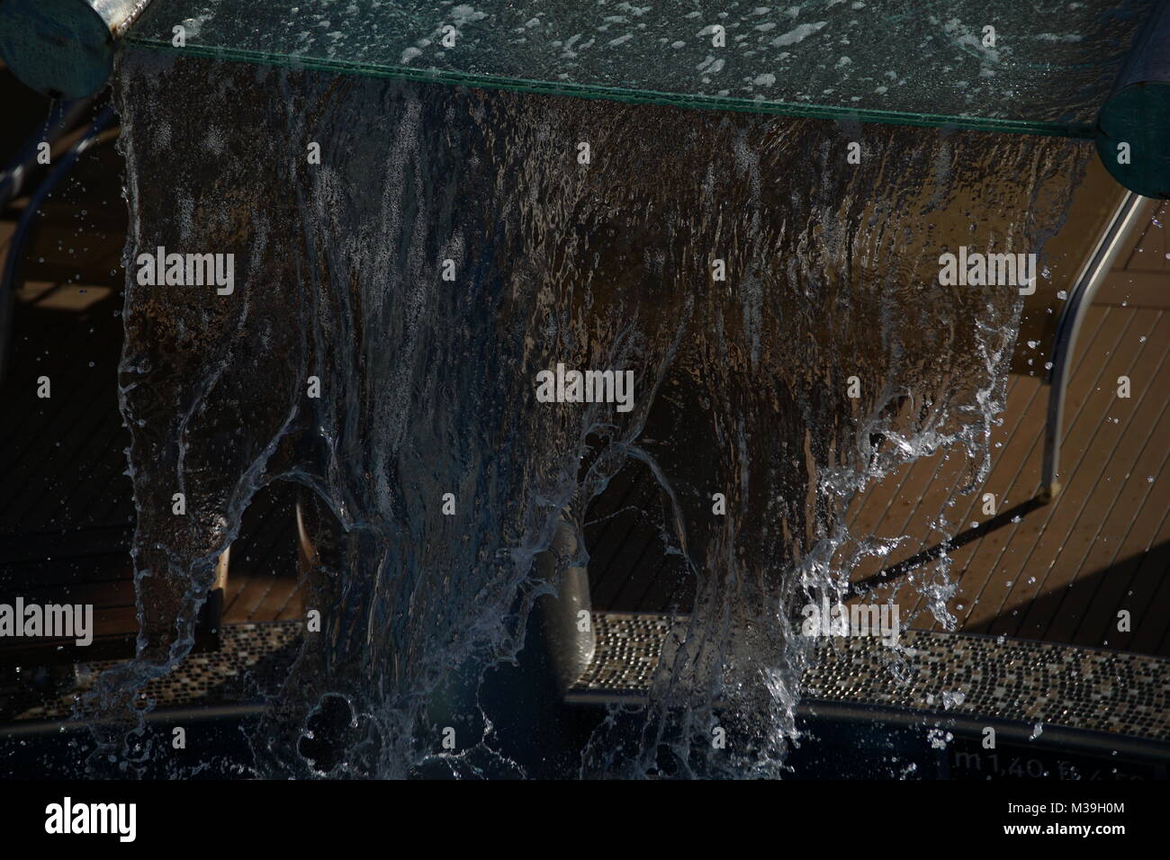 Cruising in the Mediterranean Sea on a cruising ship in winter ...