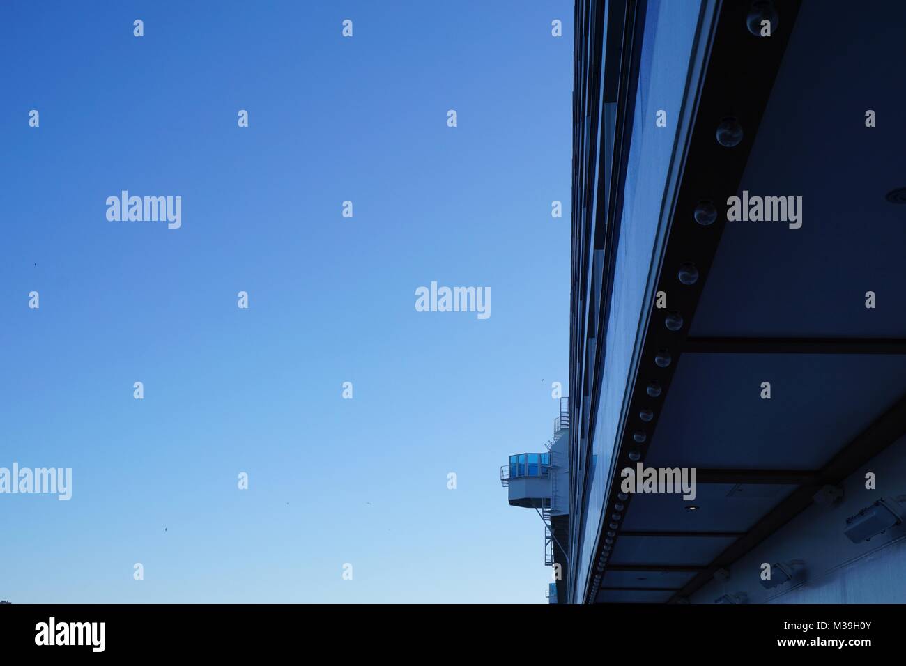 Cruising in the Mediterranean Sea on a cruising ship in winter ...