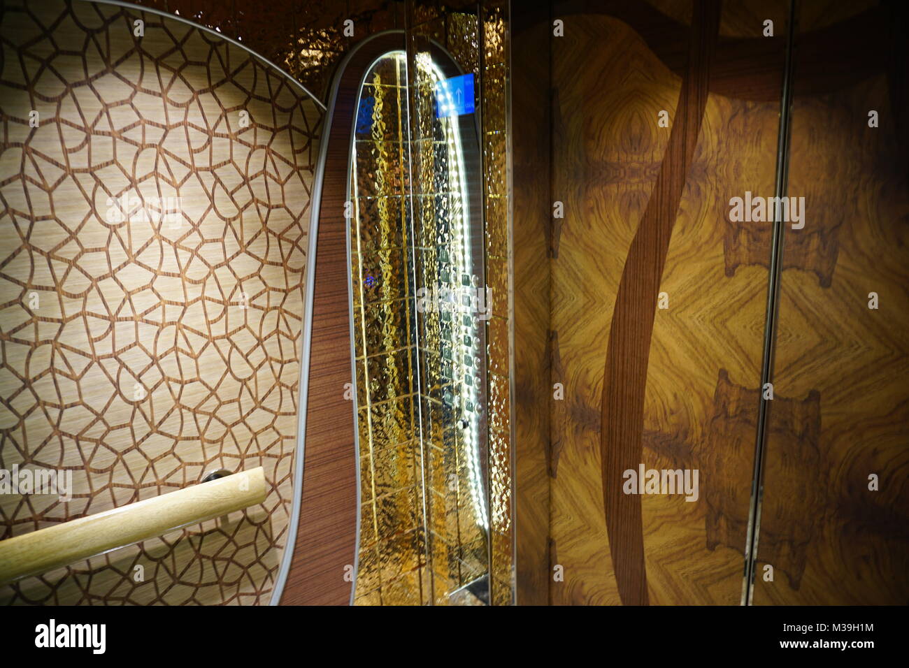 Cruising in the Mediterranean Sea on a cruising ship in winter ...