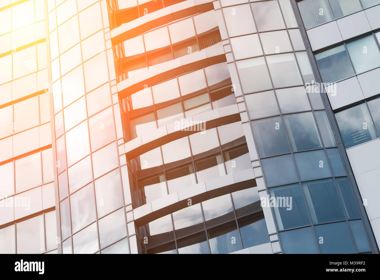 High rise building and future perspective view hi-res stock photography ...