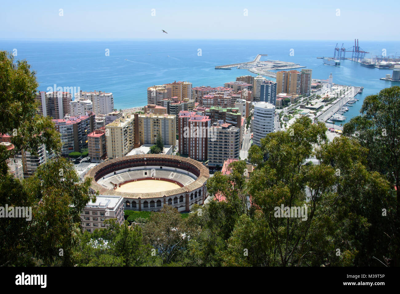 Malaga overview hi-res stock photography and images - Alamy