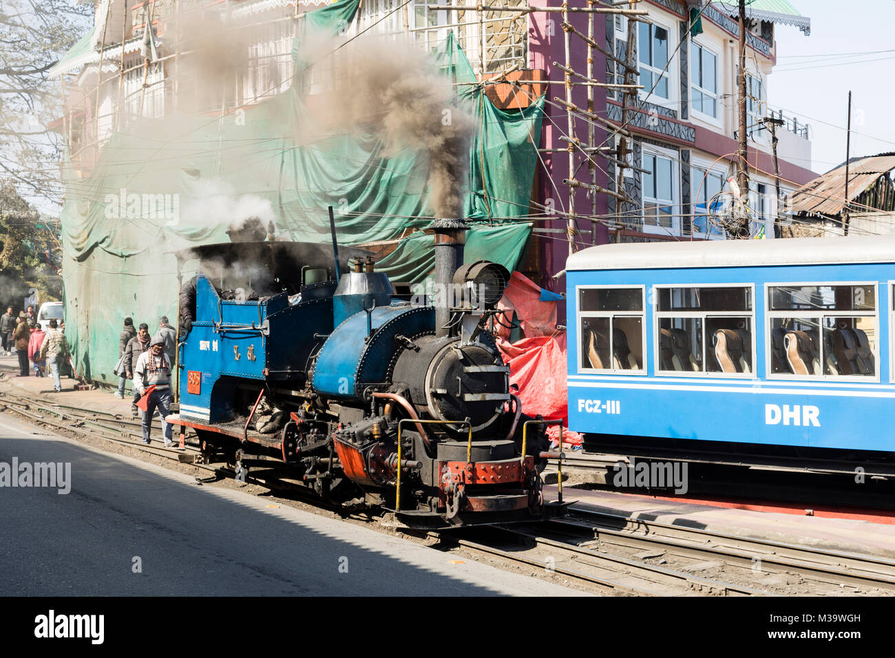 Shunting steam locomotive hi-res stock photography and images - Alamy