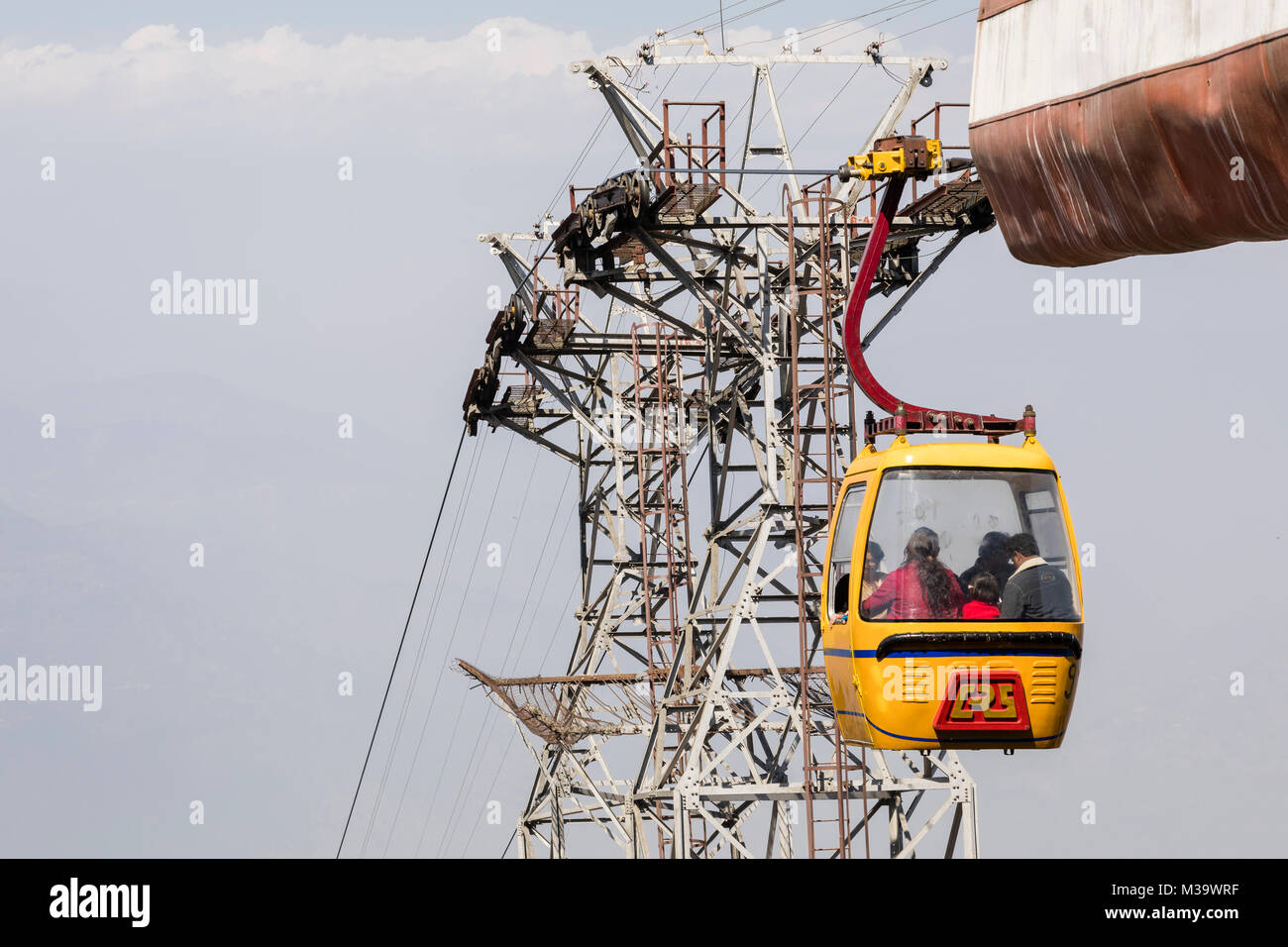 DARJEELING, INDIA, March 5, 2017: The Darjeeling Ropeway is a ropeway ...
