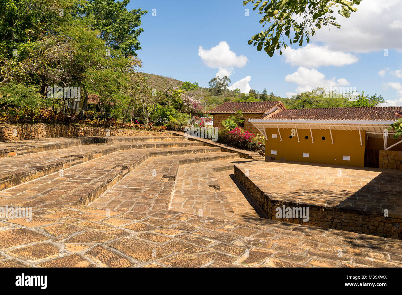 Landscapes in Barichara - Colombia Stock Photo - Alamy