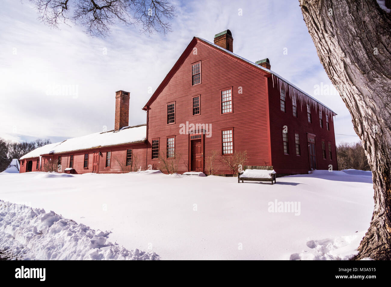 Nathan Hale Homestead Coventry, Connecticut, USA Stock Photo - Alamy