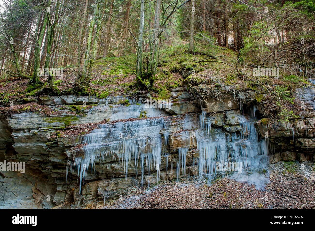 River ice forms hi-res stock photography and images - Alamy