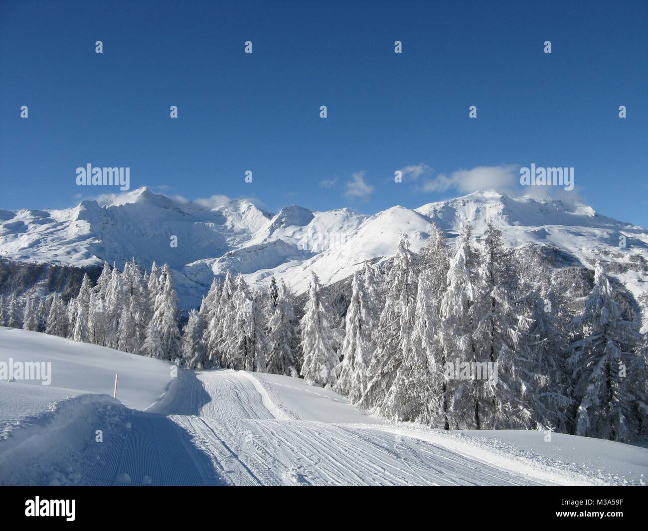 enchanted landscape after heavy snowfall Stock Photo - Alamy