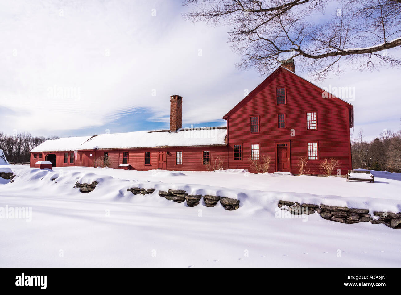 Nathan Hale Homestead Coventry, Connecticut, USA Stock Photo - Alamy