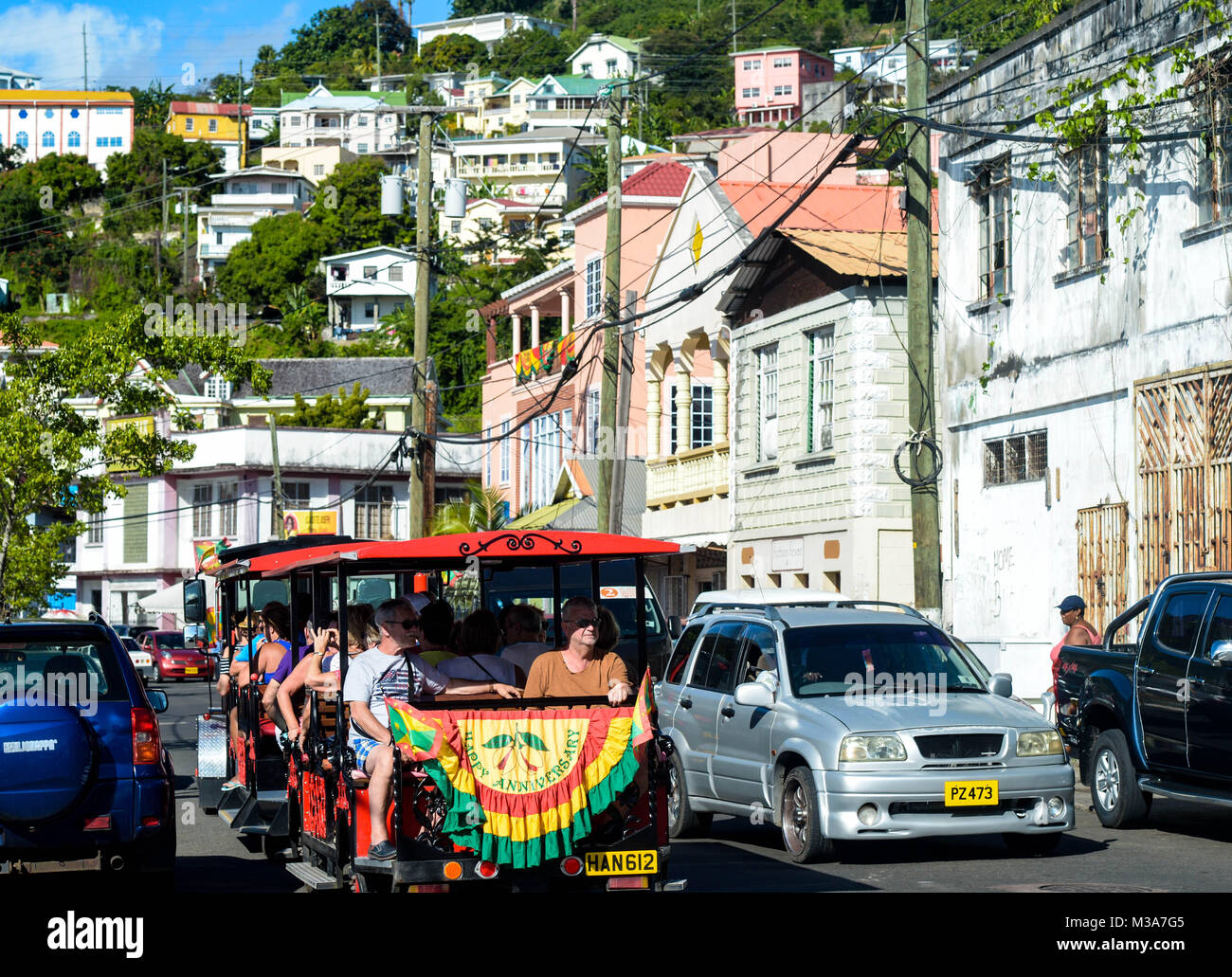 General views of Grenada, Caribbean and the Spice Island Beach Resort ...