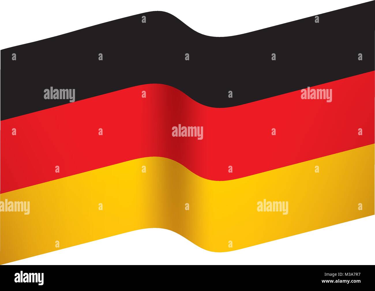Germany flag, vector illustration Stock Vector Image & Art - Alamy