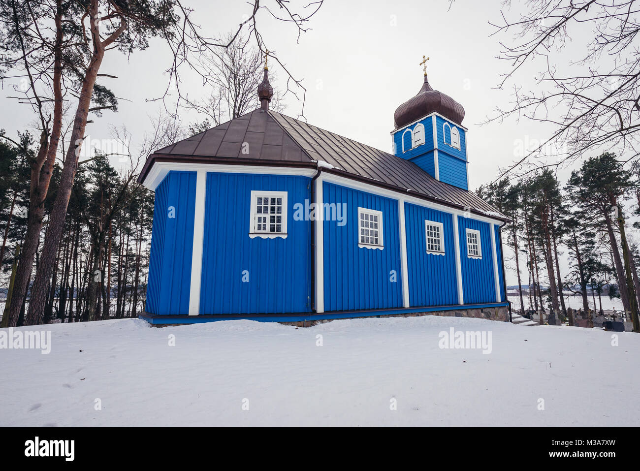 Orthodox church of Saint John the Theologian in Pawly village ...