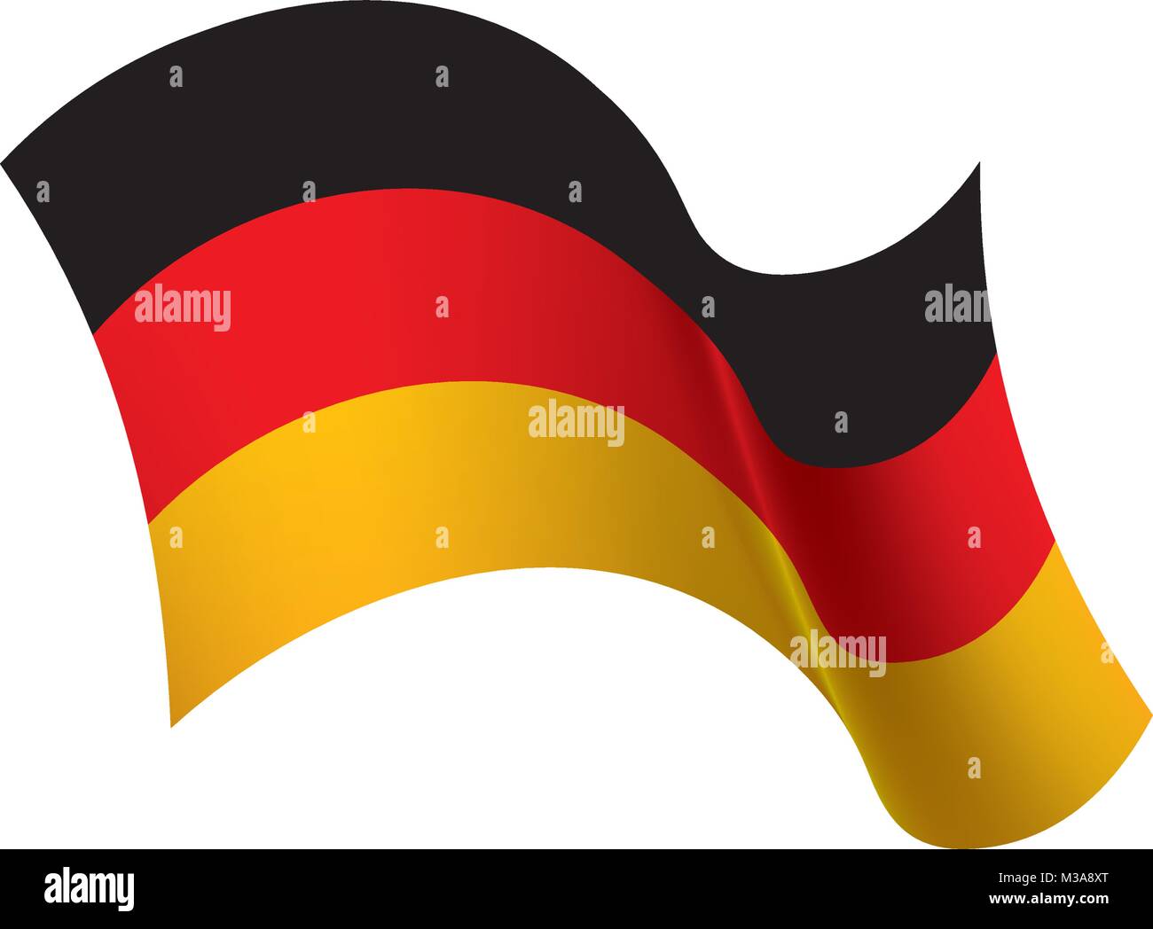 Germany flag, vector illustration Stock Vector Image & Art - Alamy