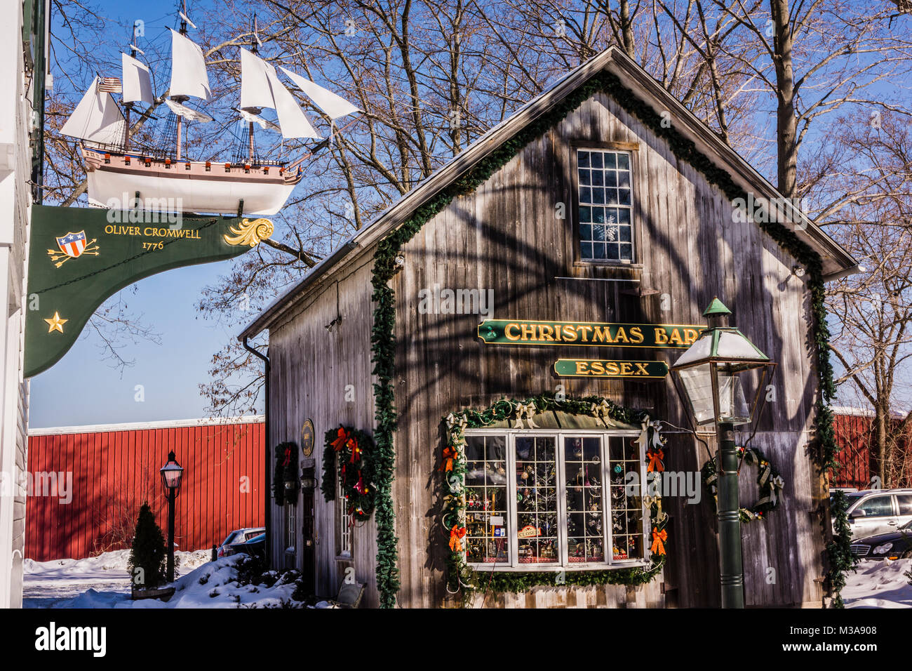 Shops Essex, Connecticut, USA Stock Photo - Alamy